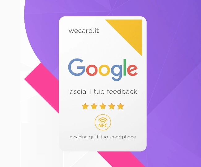 WeBlog - Scheda NFC italiana di Google